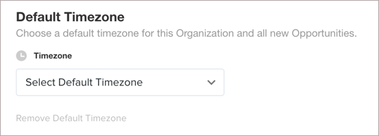 Manage Your Default Timezone Manage Your Default Timezone